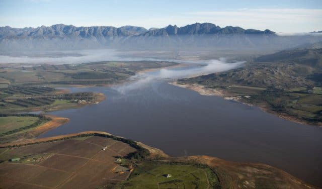 Gamka Dam in Beaufort-West Reaches 45%