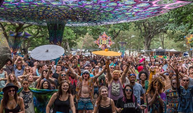 This Year’s Vortex Open Source Trance Party at the Circle of Dreams