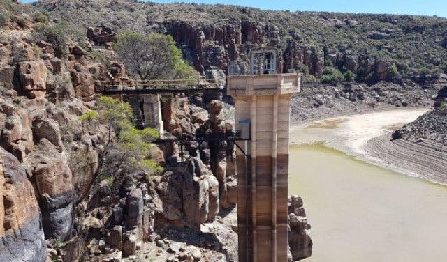 Gamka Dam in Beaufort-West Reaches 45%