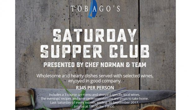 Fine Dining with Saturday Supper Club | Things to do in Cape Town ...
