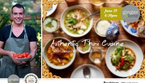 2017 Thai Cooking with Jason Whitehead at Ginger & Lime