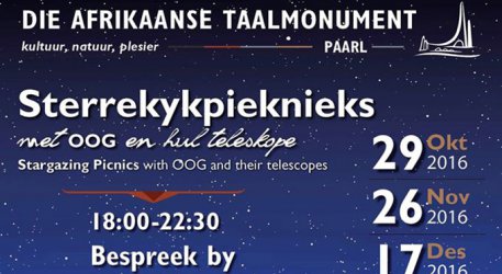 2017 Full Moon Picnic at the Taal Monument in Paarl