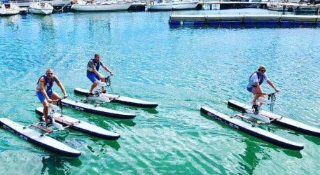 A New Way To Experience Our Oceans: Hop On A Water Bike